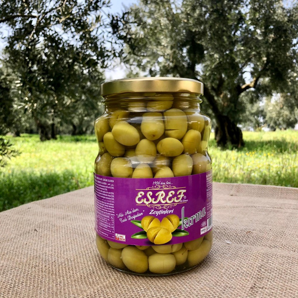 KIRMA YEŞİL ZEYTİN (181-200) (900 GR)